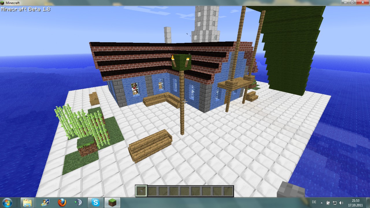 One Piece - Water 7 Train Station Minecraft Map