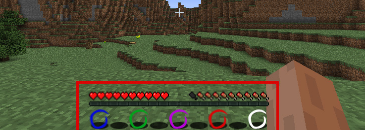Colored GUI + Shadows Minecraft Texture Pack