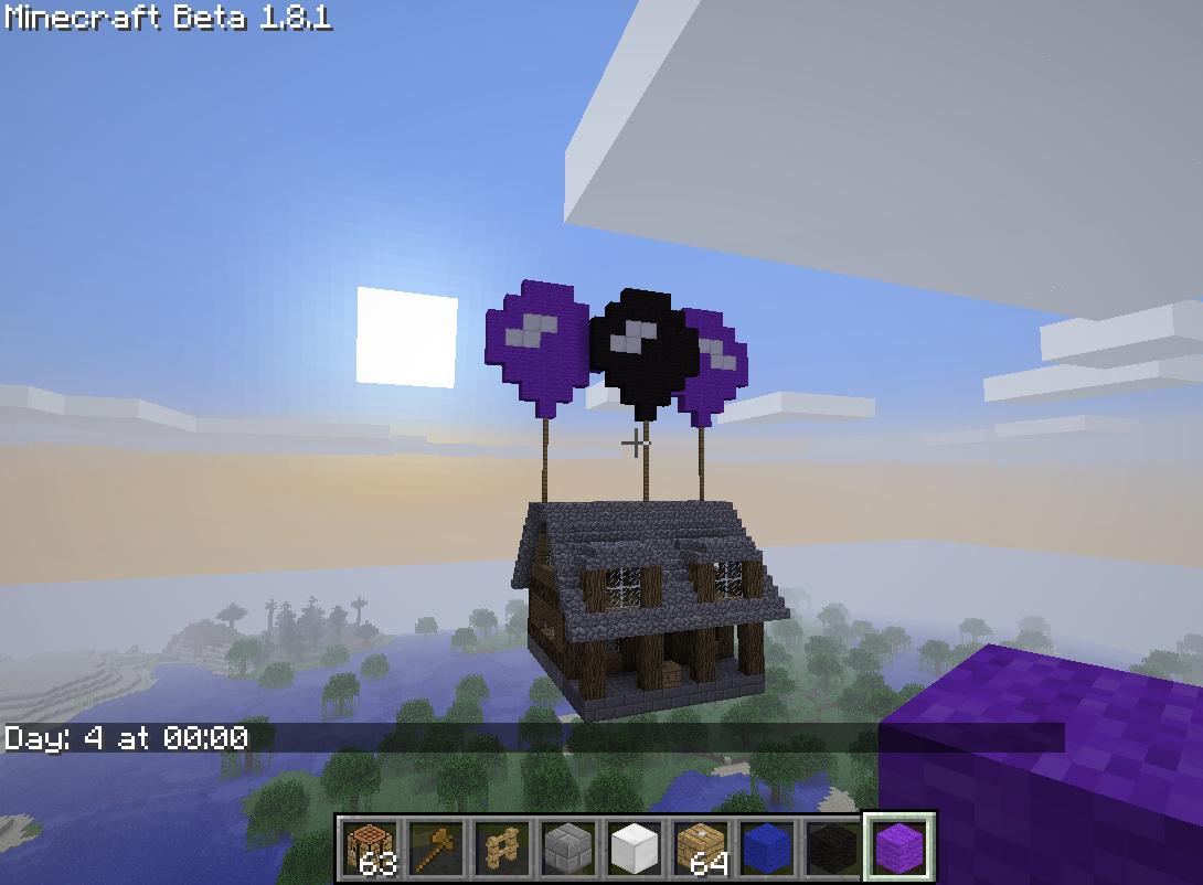 House from up! Minecraft Map
