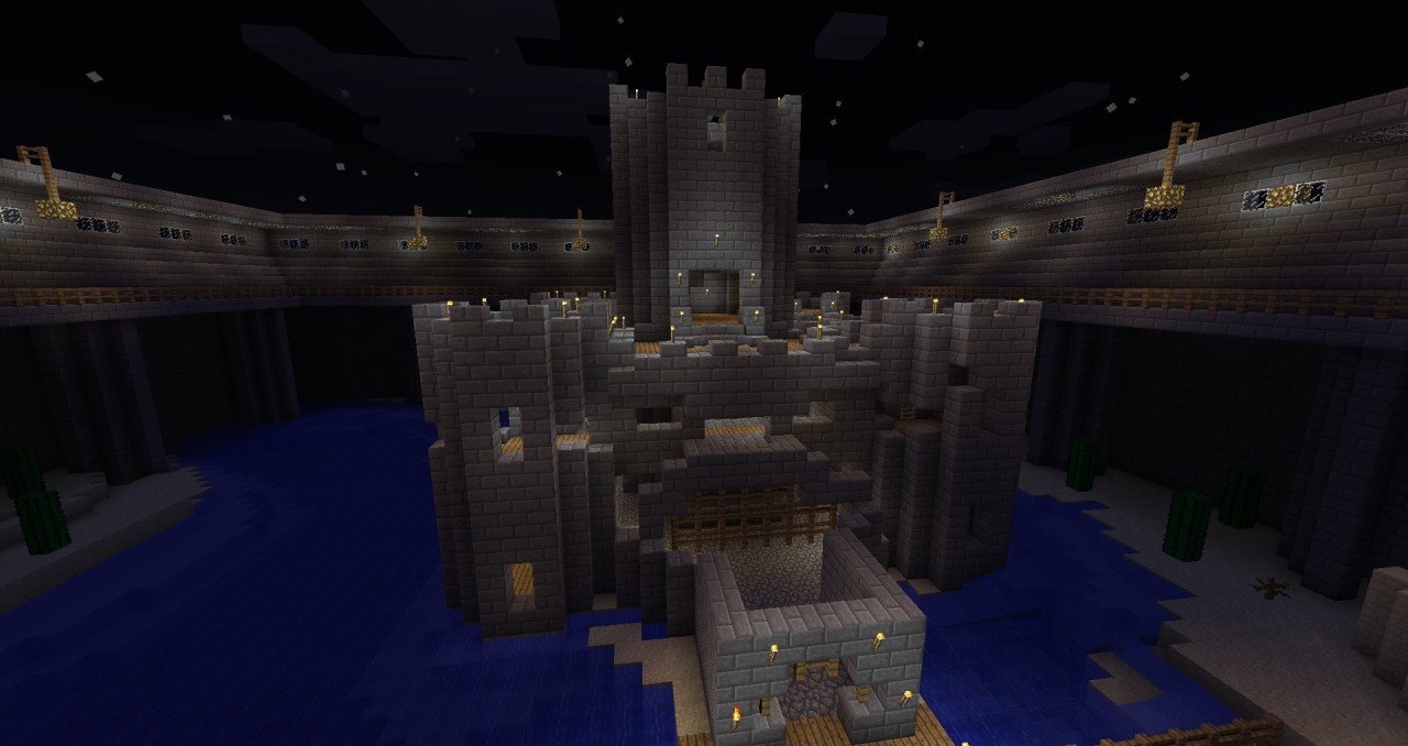 Massive Four Biome Arena [WAR Plugin] Minecraft Map