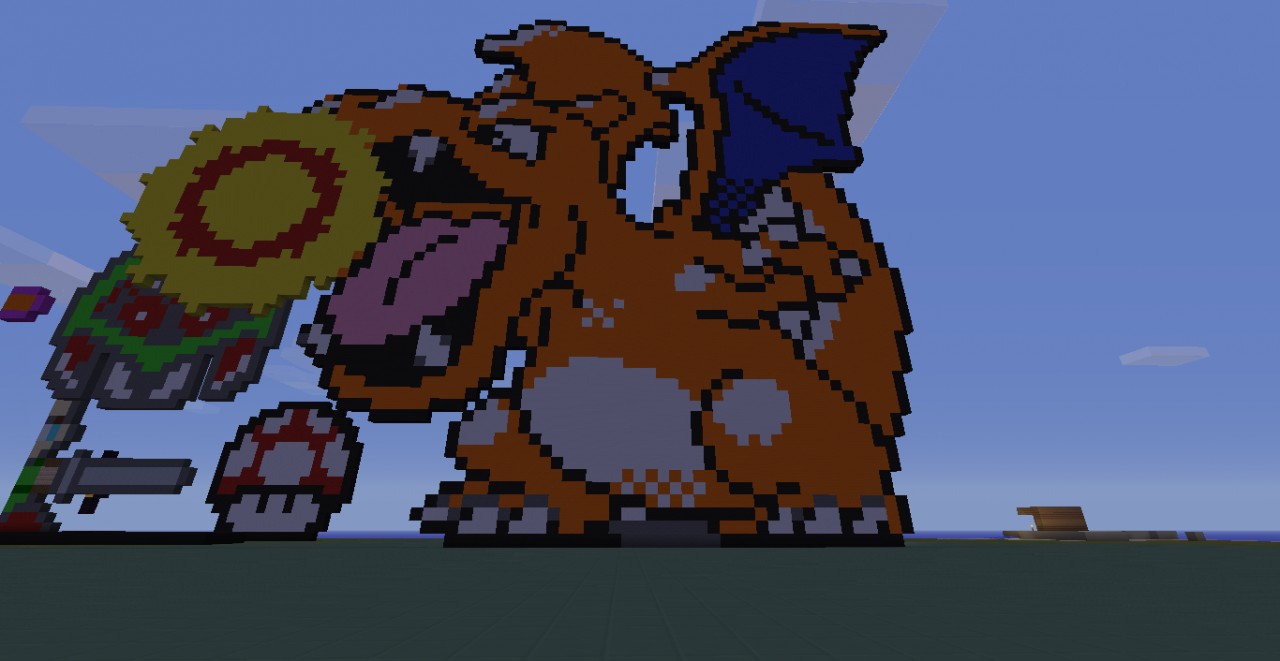 Charmander Minecraft Map