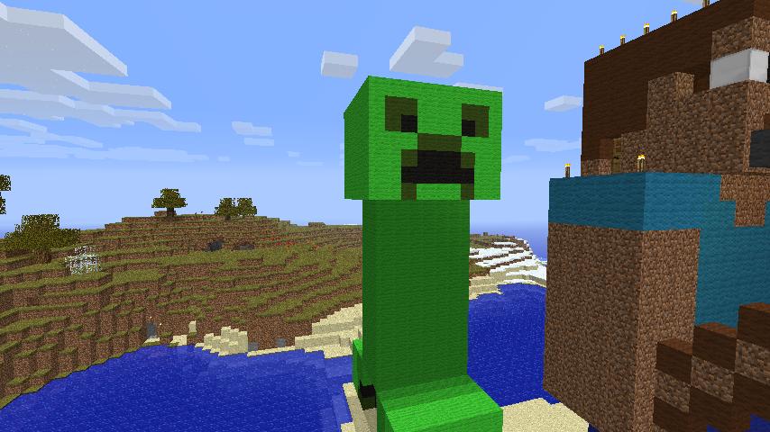 Creeper Minecraft Map