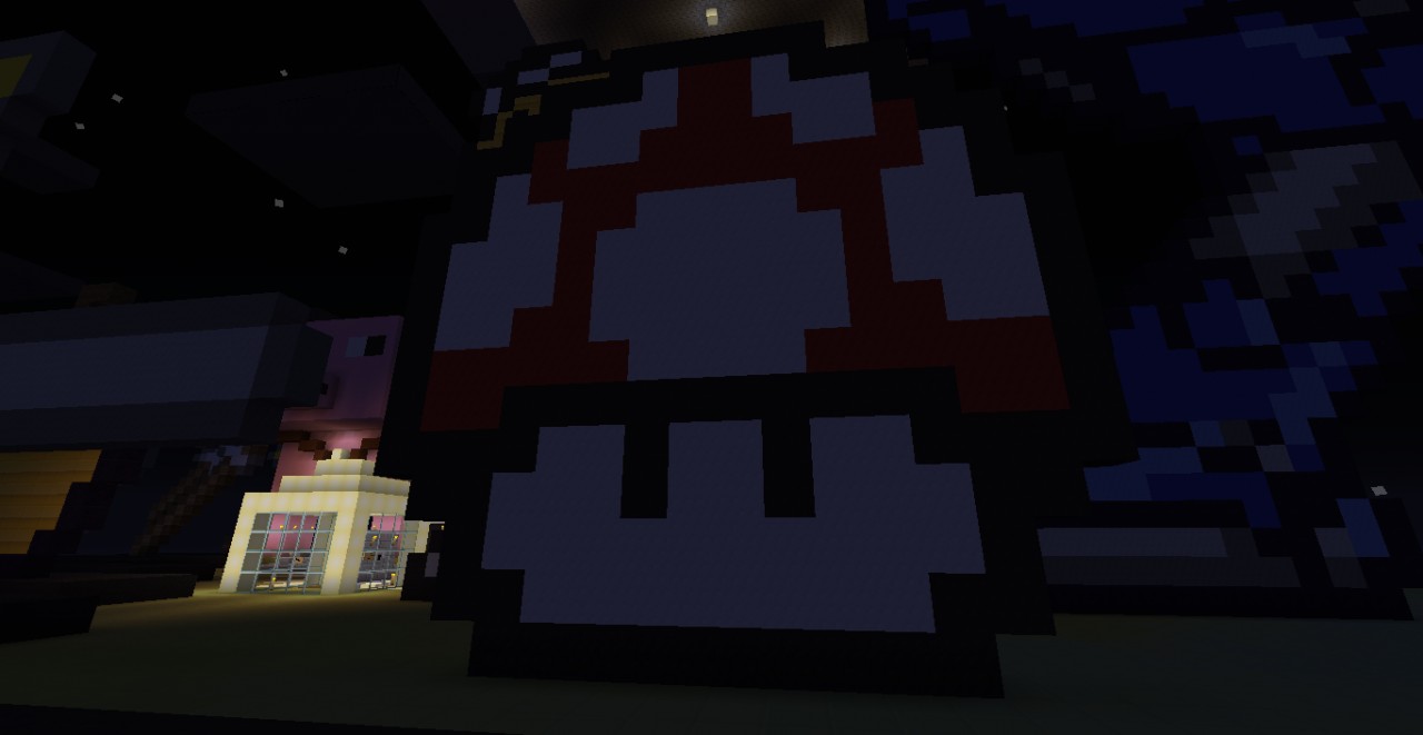 Mario Mushroom Minecraft Map
