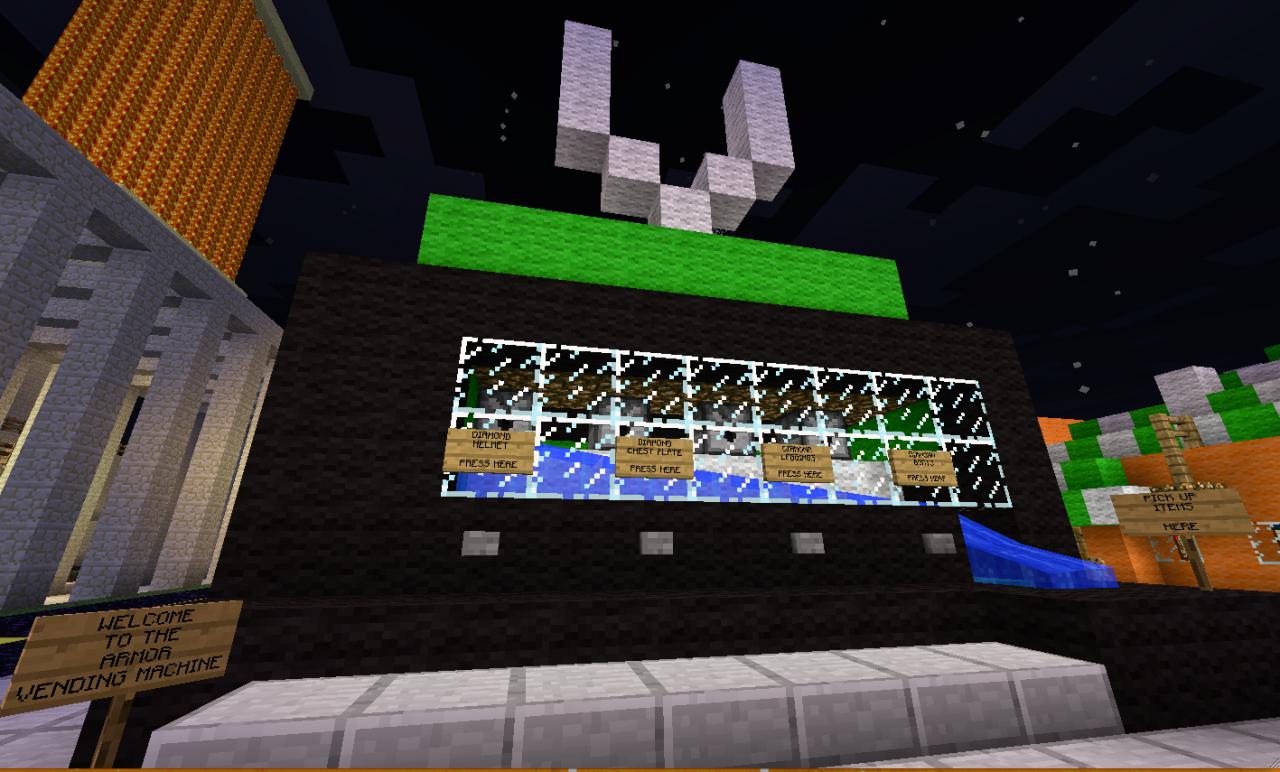 The Best Compact Vending Machine Design (Easy Load) Minecraft Map