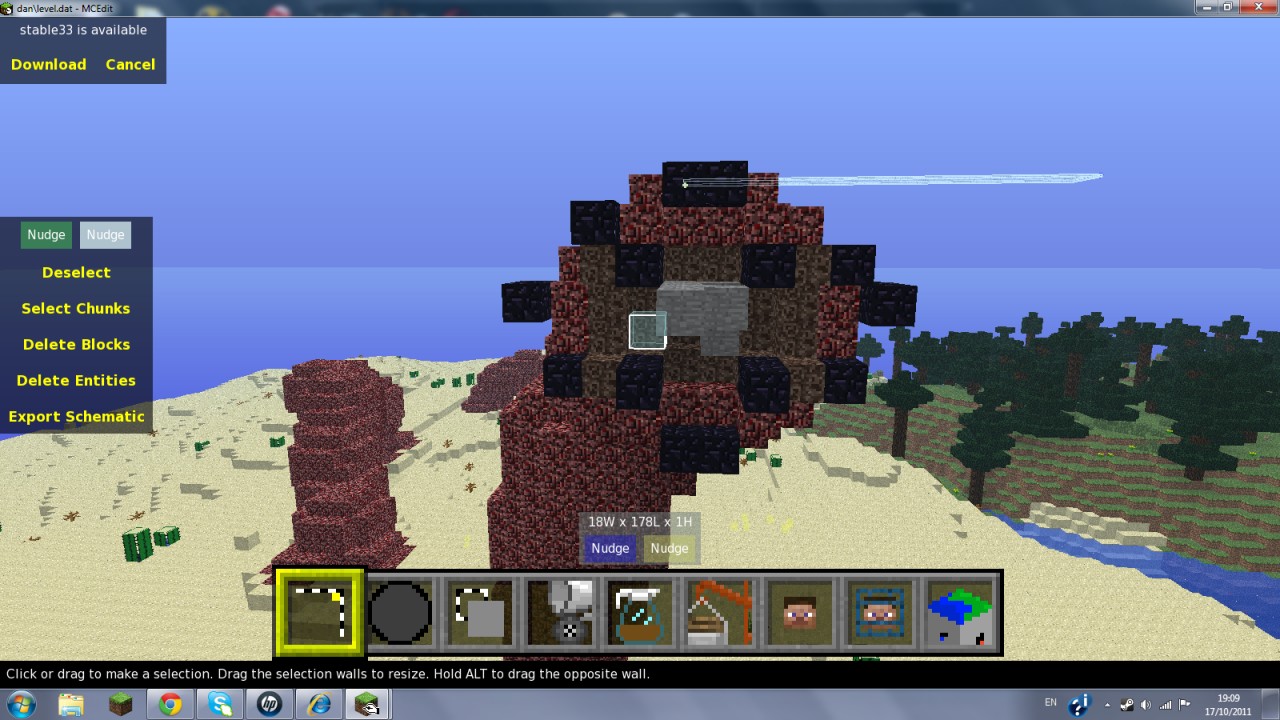 Sand worm Minecraft Project
