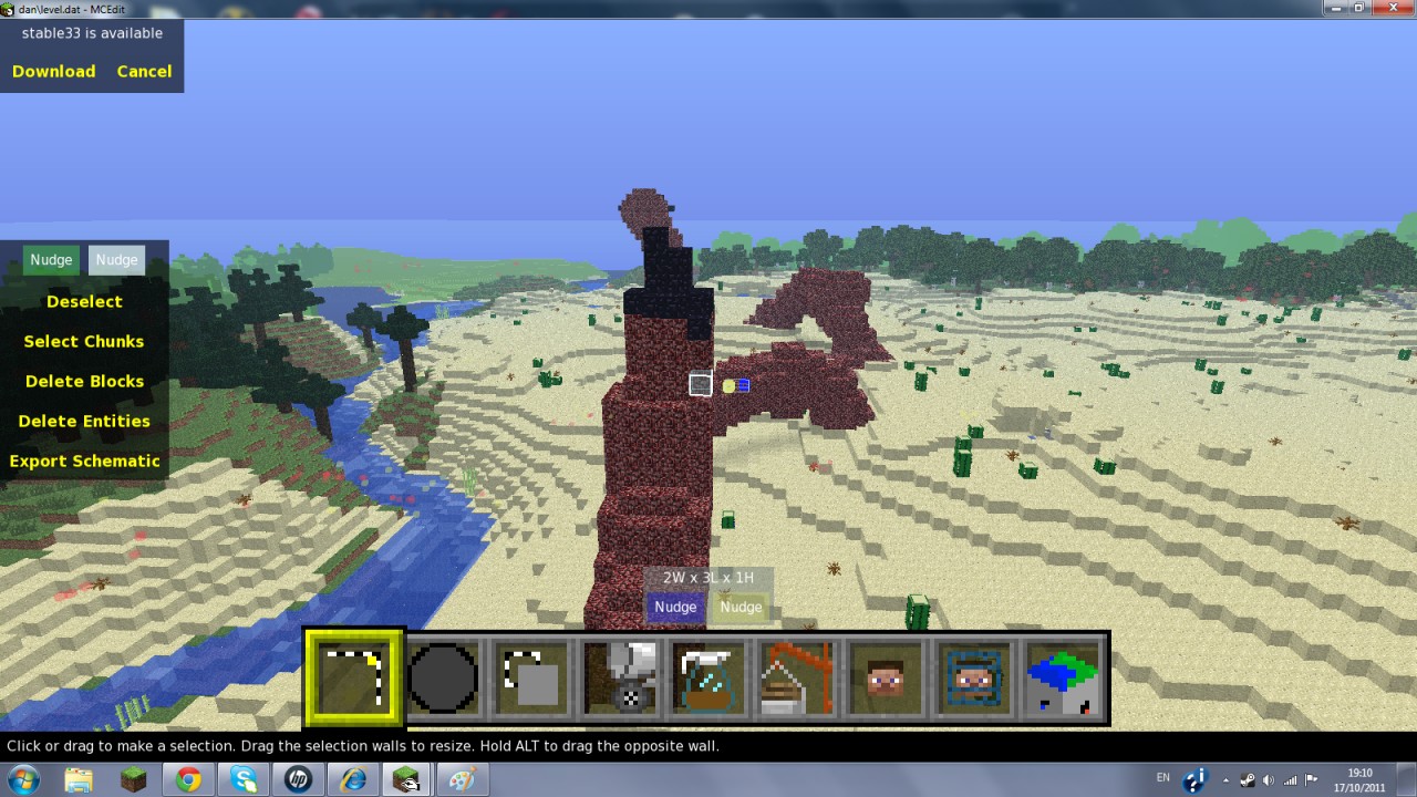 Sand worm Minecraft Project