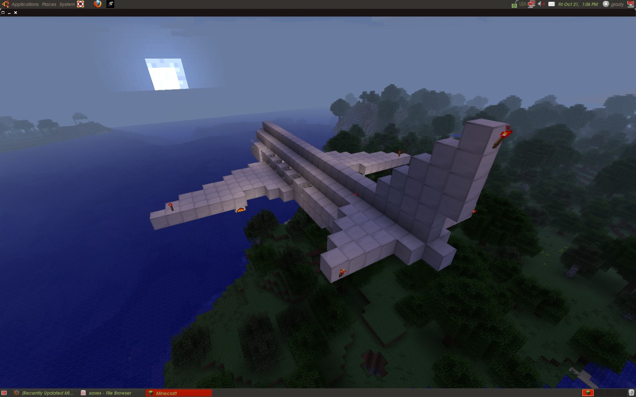 AIR PORT WITH AIR PLANES Minecraft Map