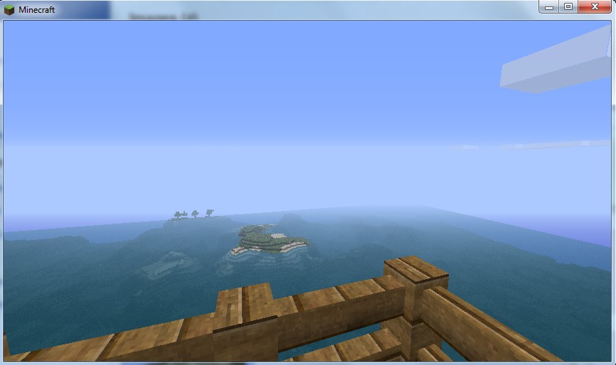 Fallen Rock Island Minecraft Map