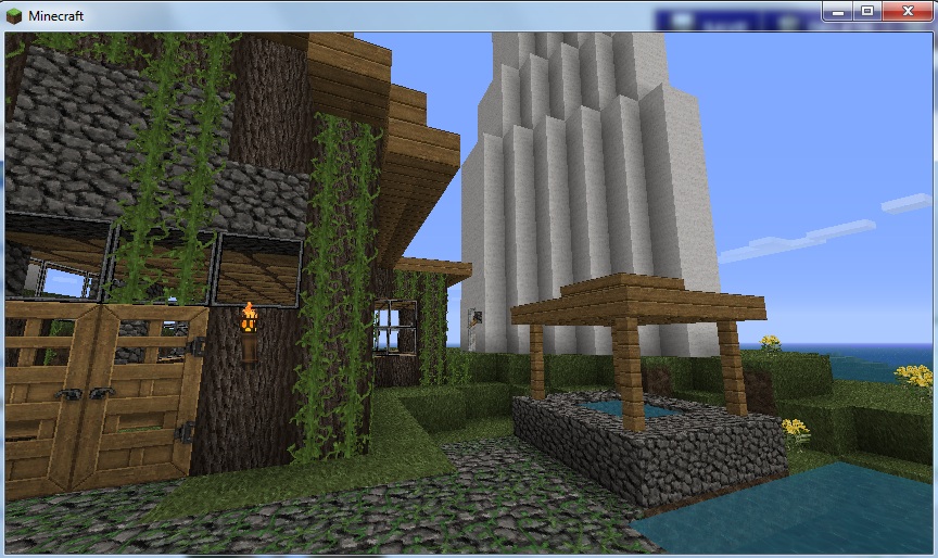 Fallen Rock Island Minecraft Map