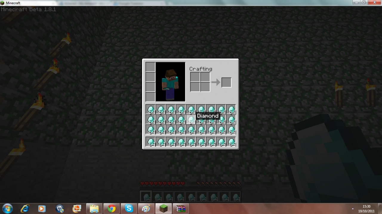 It`s Raining Diamonds!!![World Save] Minecraft Map