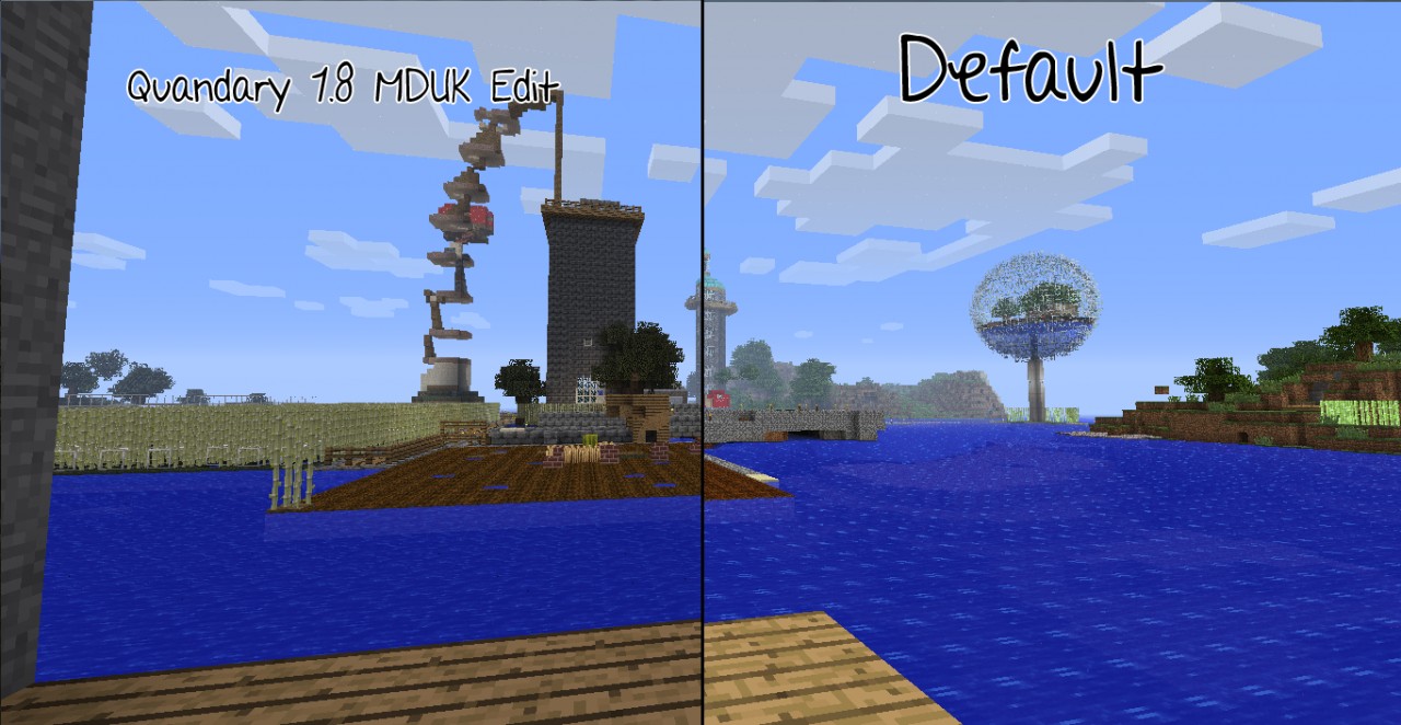 Quandary 1.8 MDUK Edition Revision 3 Minecraft Texture Pack