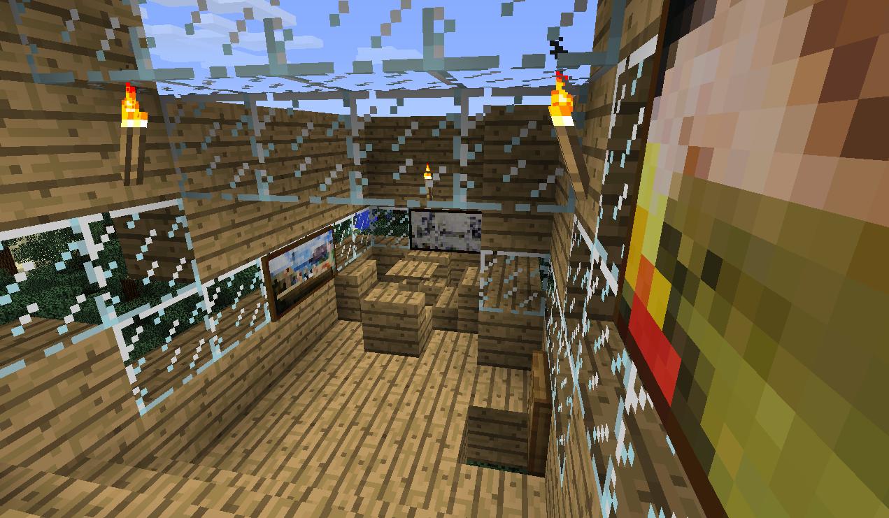 simple tree house Minecraft Map