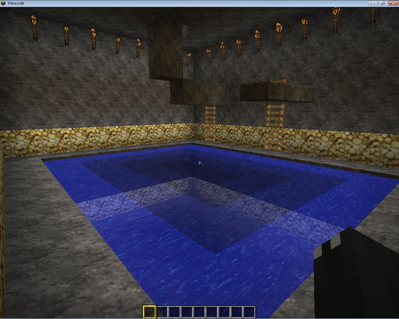 Underground house Minecraft Map