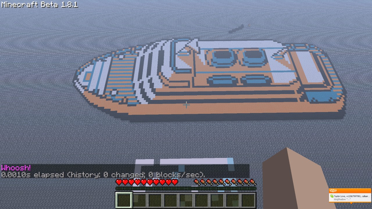 S.S. Anne from pokemon yellow! Minecraft Map