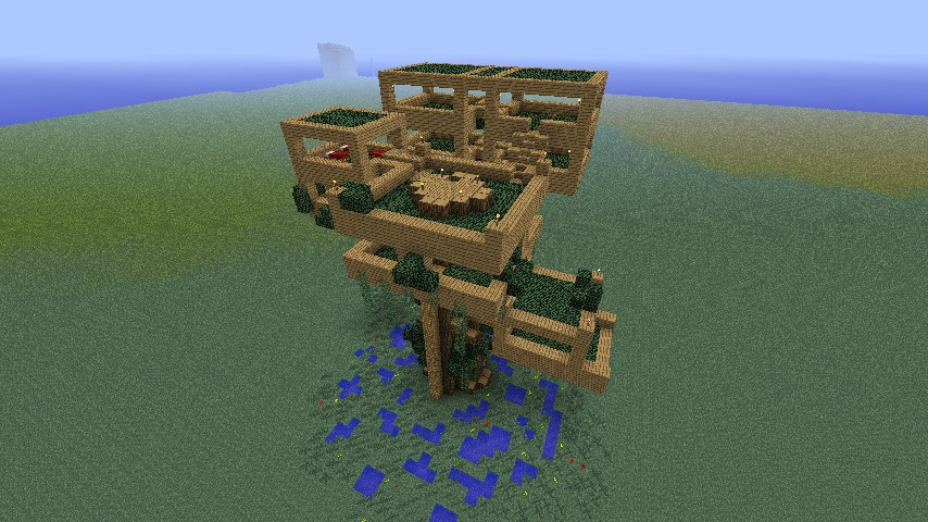 the treehouse of the trees Minecraft Map