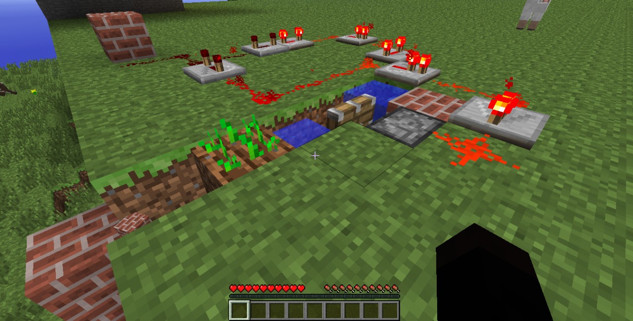 Pistons ON/OFF automatic Minecraft Map