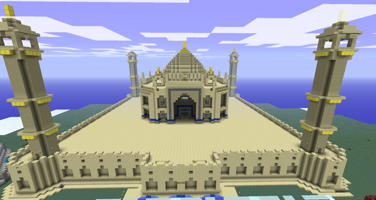 Taj Mahal Minecraft Map