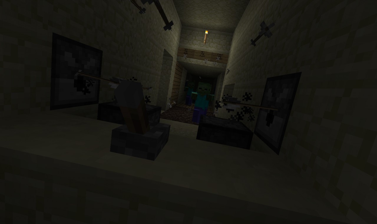 Automatic Arrow Shooter (A.A.S.) Minecraft Map