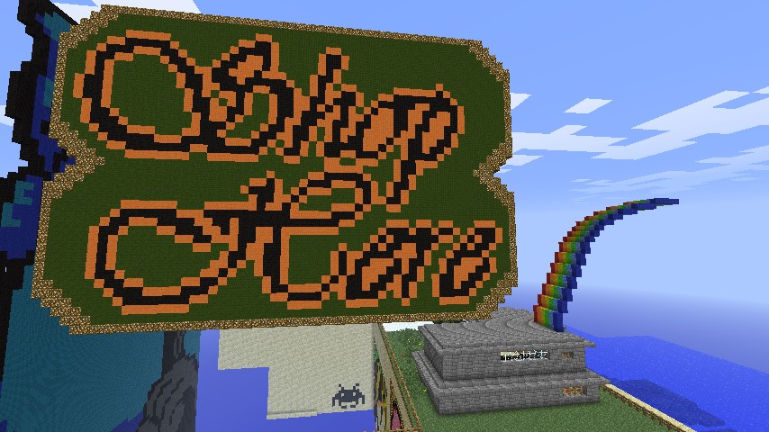Shop Here Sign Minecraft Map