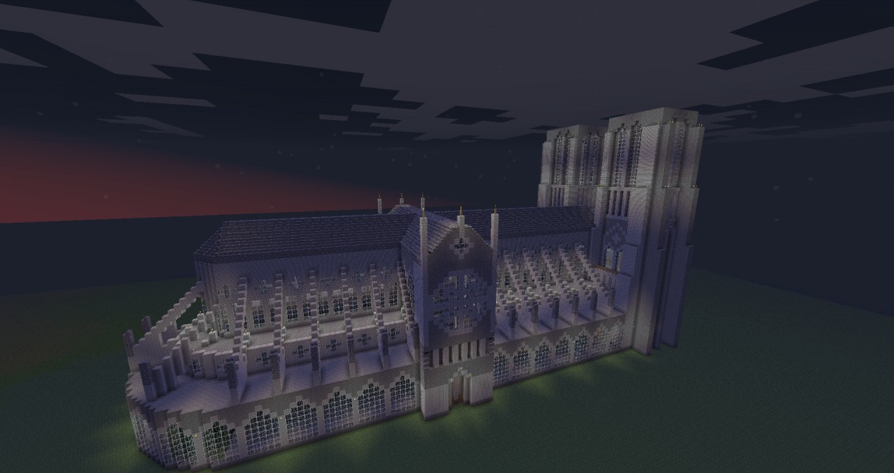 Huge Cathedral Minecraft Map