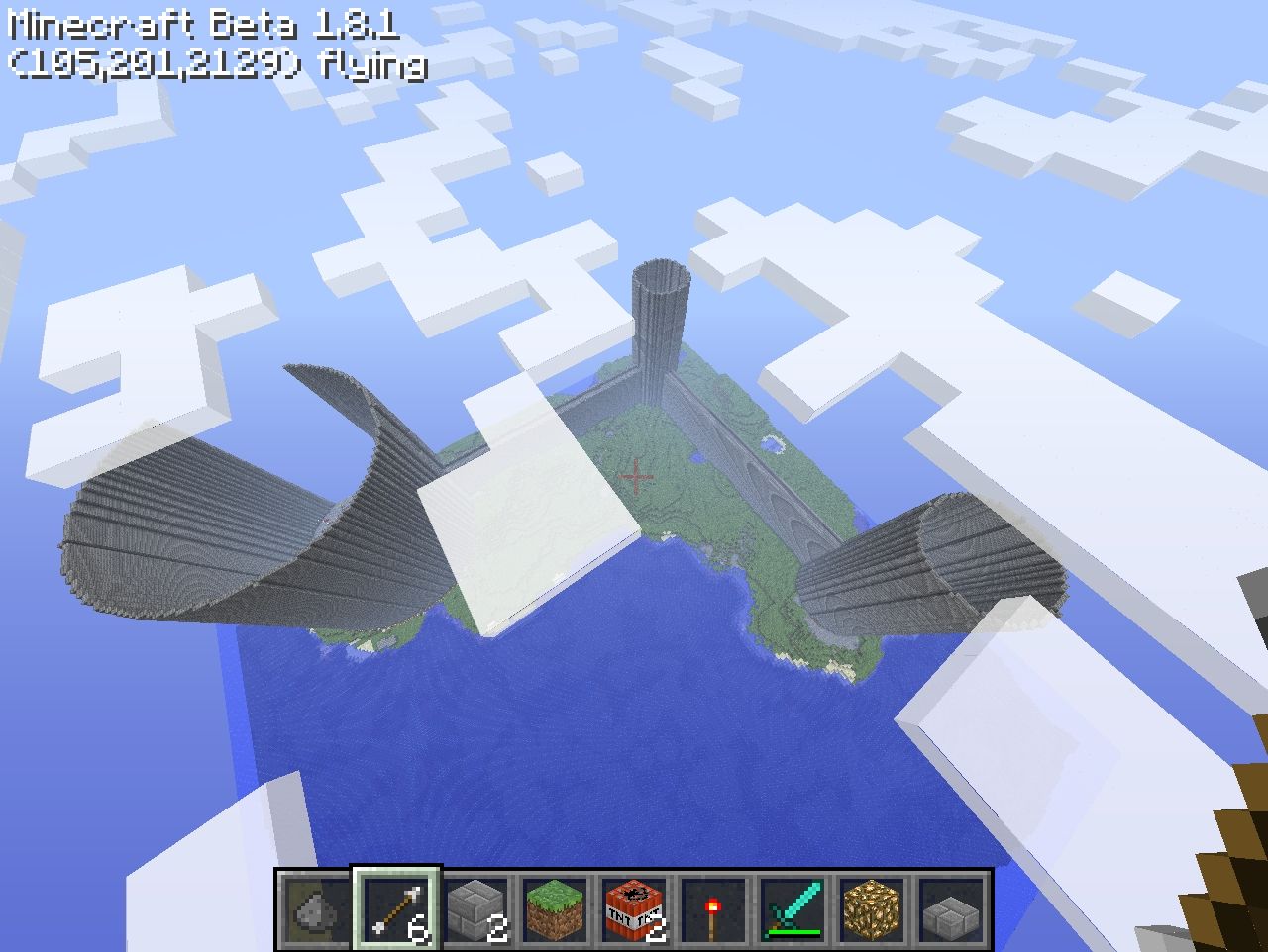 Giant Castle Project Minecraft Map