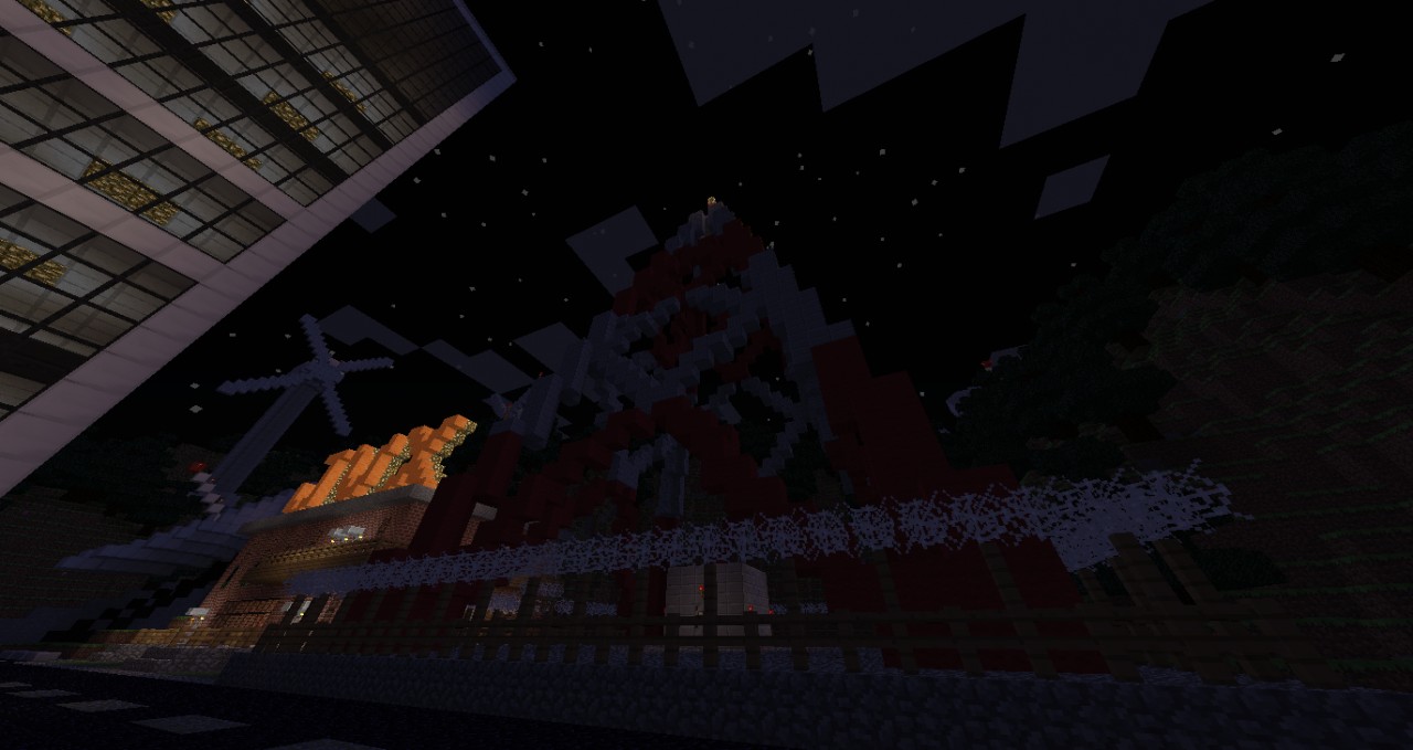 Radio Station & Tower Minecraft Map