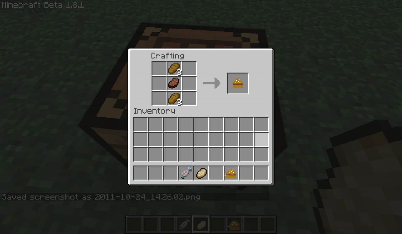 Burger_mod Minecraft Mod
