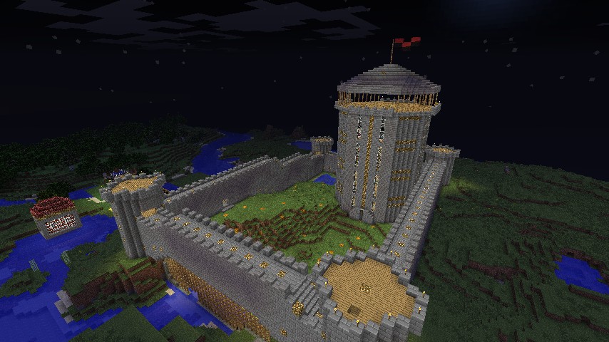 Castle Build Minecraft Map