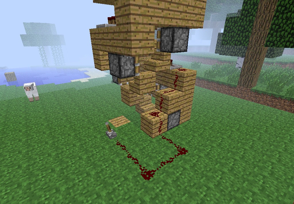 Simple But Exotic Redstone Elevator Minecraft Map