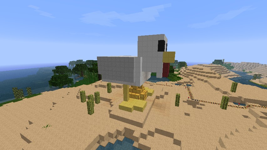 Giant Chicken Minecraft Map