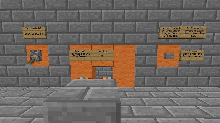 Minecraft Target Range v3! Minecraft Map