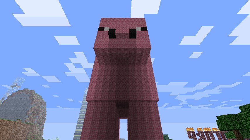 Pig Statue with Snout Minecraft Map