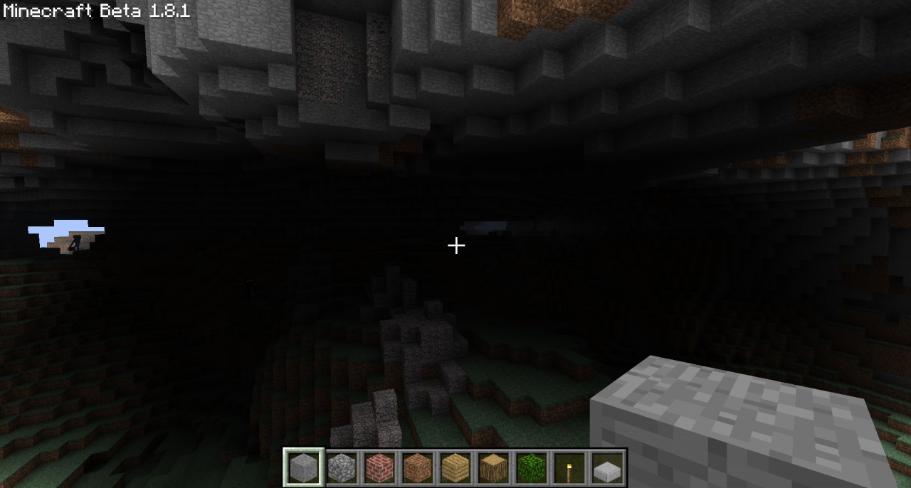 Epic mountain overhang Minecraft Map