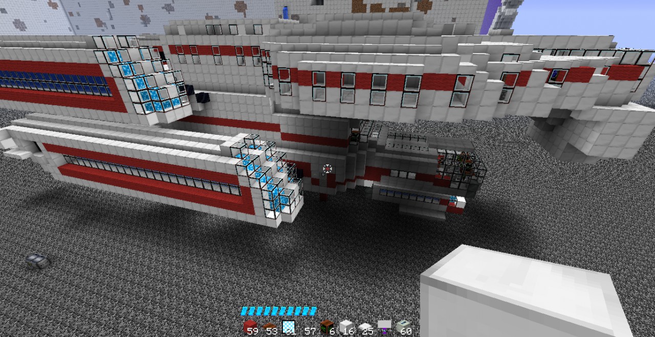 Civilian Transport (CT Roger Young) Star Trek Minecraft Map