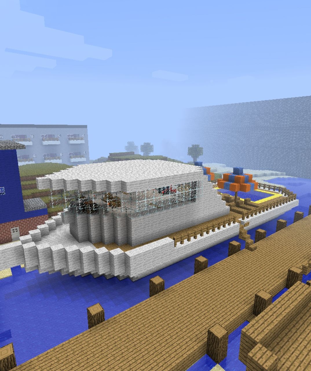 Marina and Ships Minecraft Map