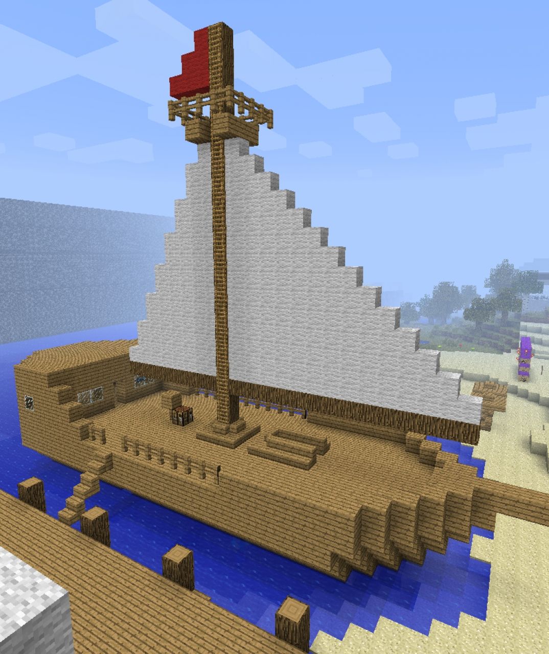 Marina and Ships Minecraft Map