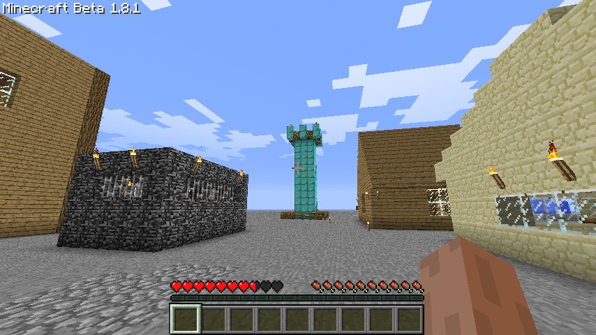 My single Player world FINISHED!!! Minecraft Map