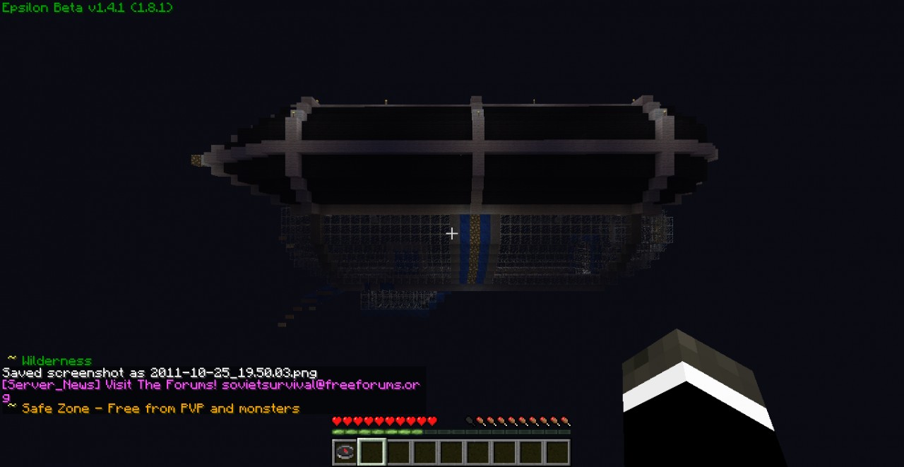 A Spawn Main Blimp Minecraft Map