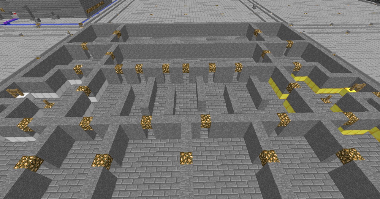 spleef capture the flag arena Minecraft Map