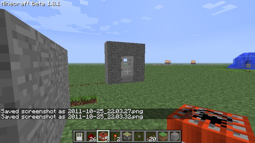 easy redstone lock Minecraft Map