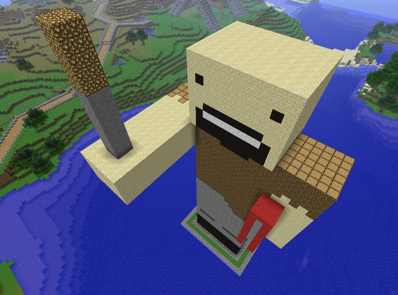 NOTCH - A tribute - statue‑of‑liberty Minecraft Map