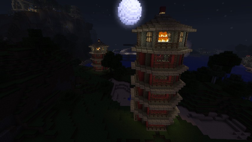 Beacon Tower Minecraft Map