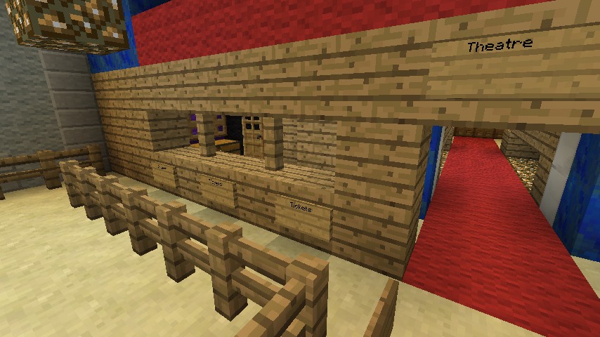 Airconditioned Cows' Theatre Minecraft Map