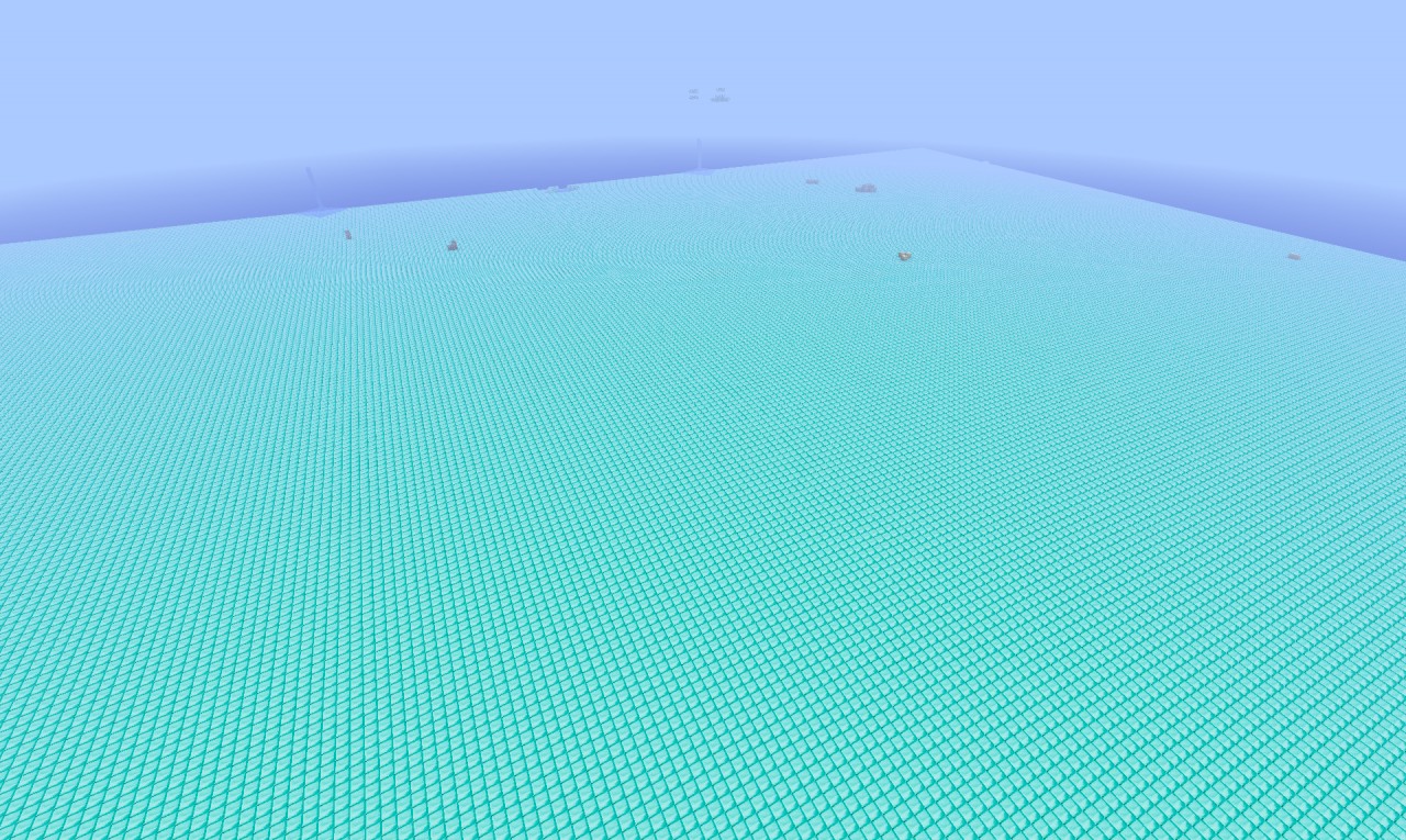 Flatland: Diamond! Minecraft Map