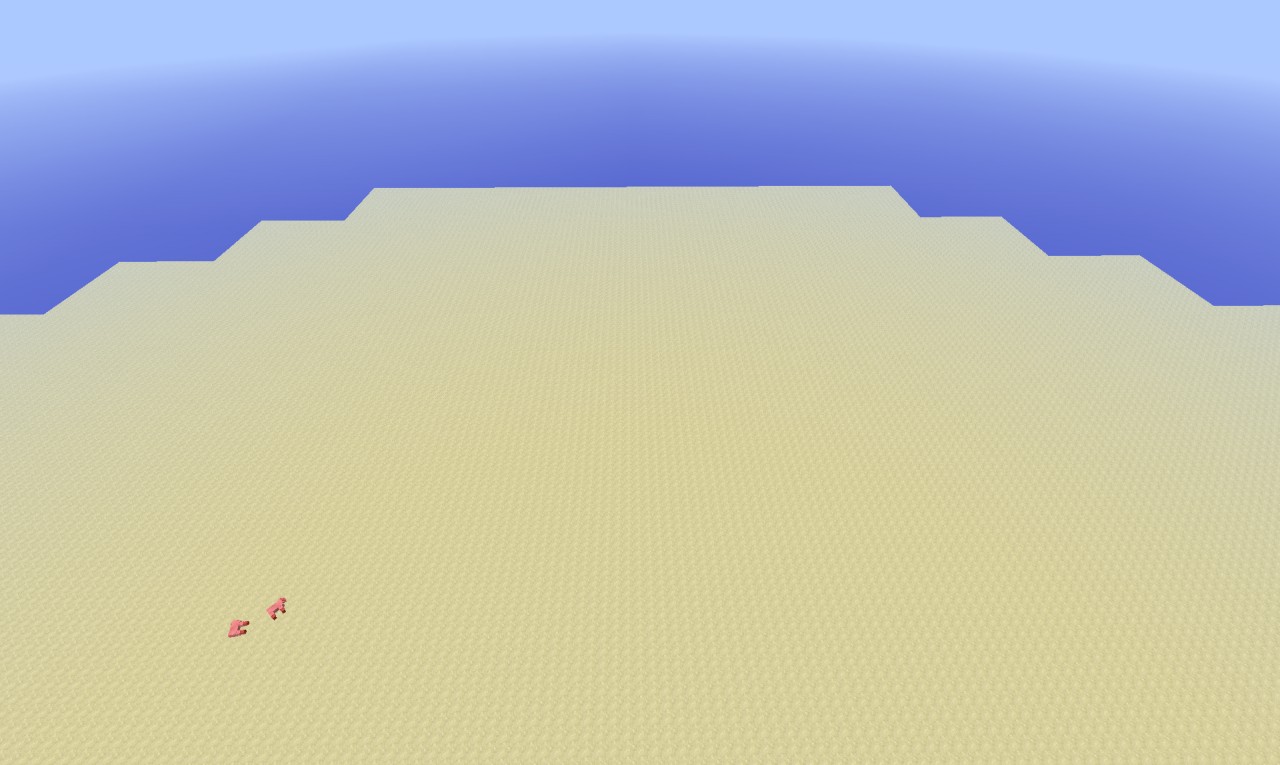 Flatland: Sandstone Minecraft Map