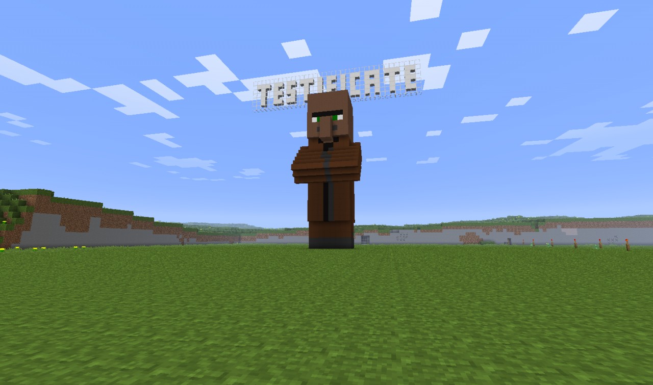 Villager from 1.9 Minecraft Map