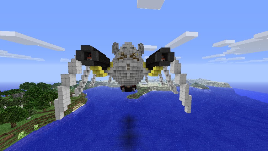 mecha spider Minecraft Map