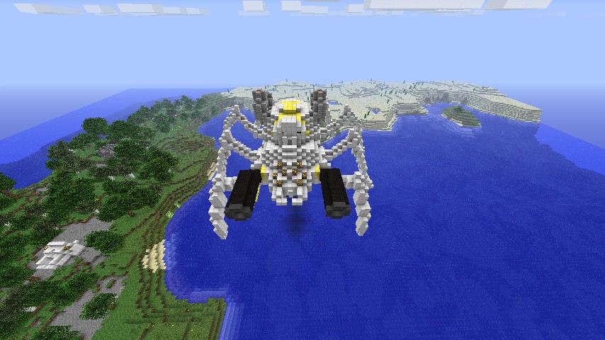 mecha spider Minecraft Map