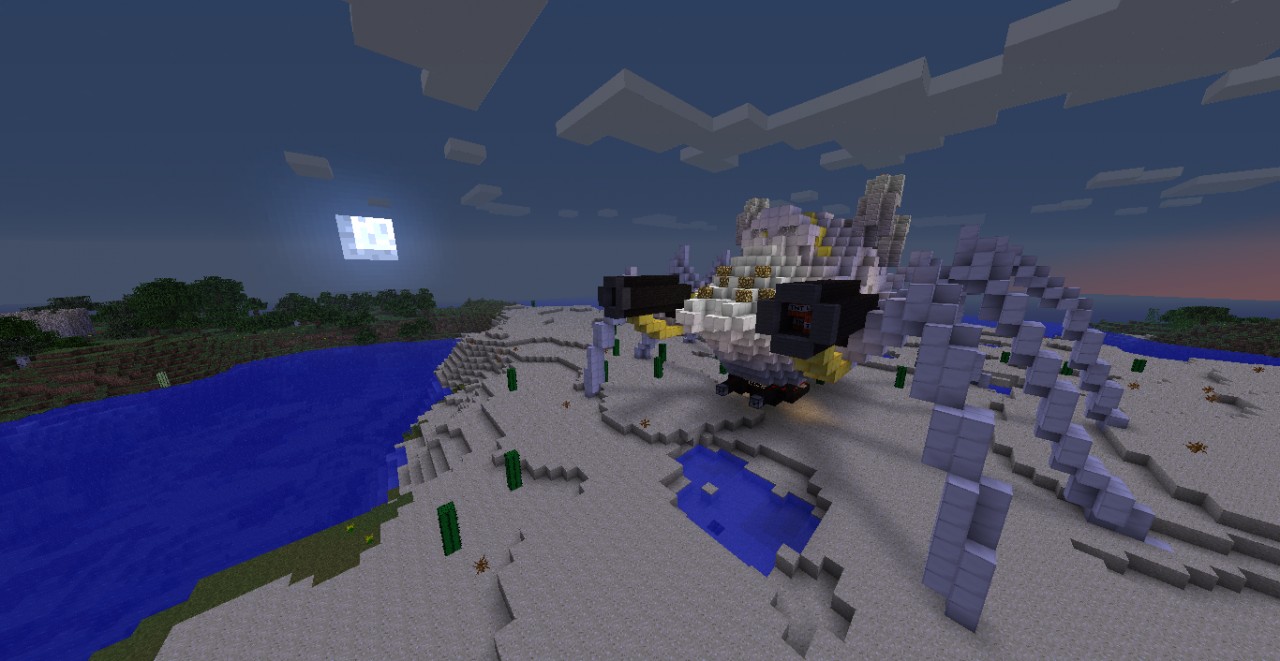mecha spider Minecraft Map