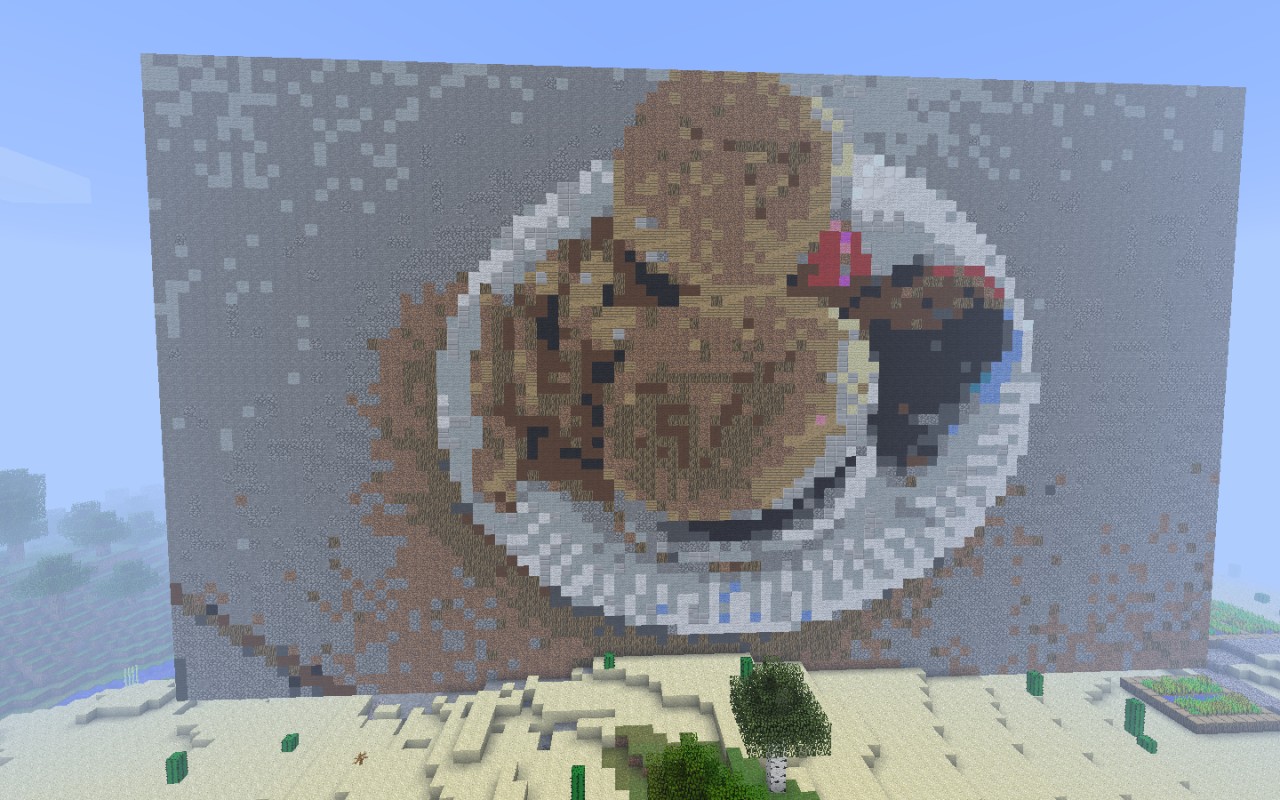 Giant Burger! Minecraft Map
